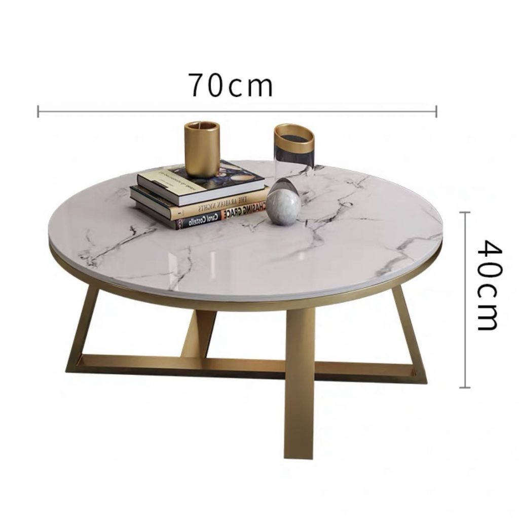 Janis Sintered Stone Coffee Table with Optional Side Table - Living ...