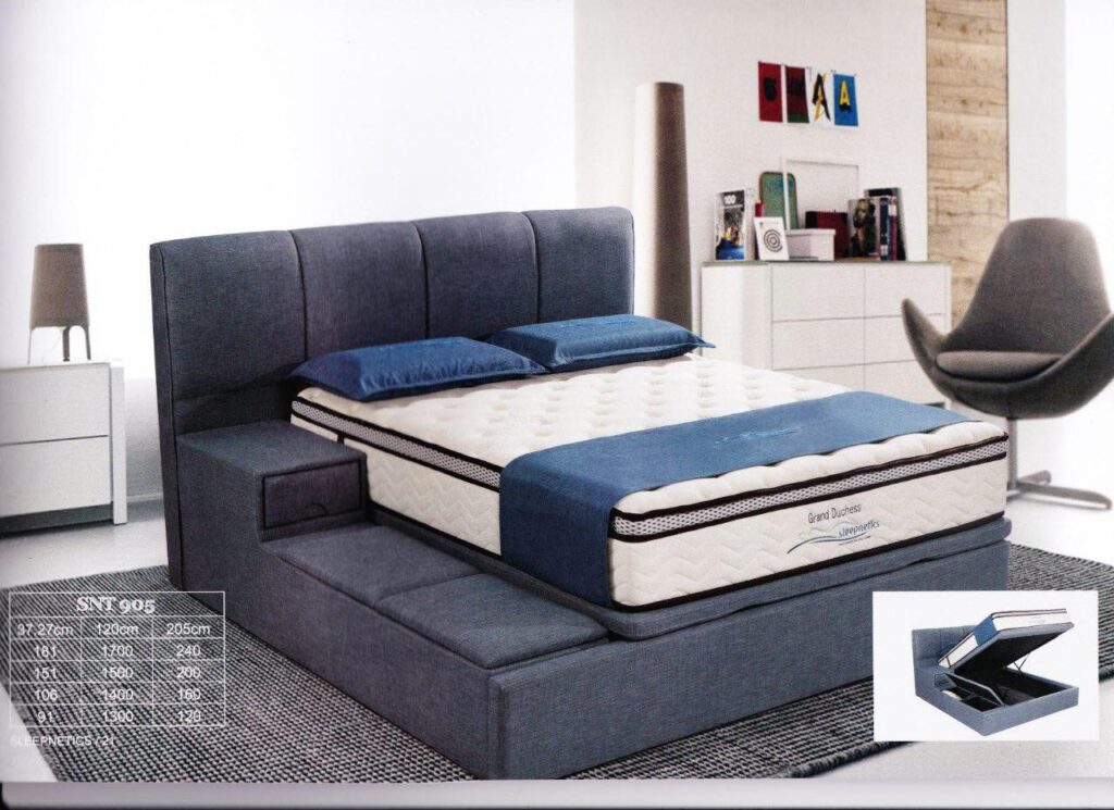 Box Storage Bed Frame - Living Solution Pte Ltd