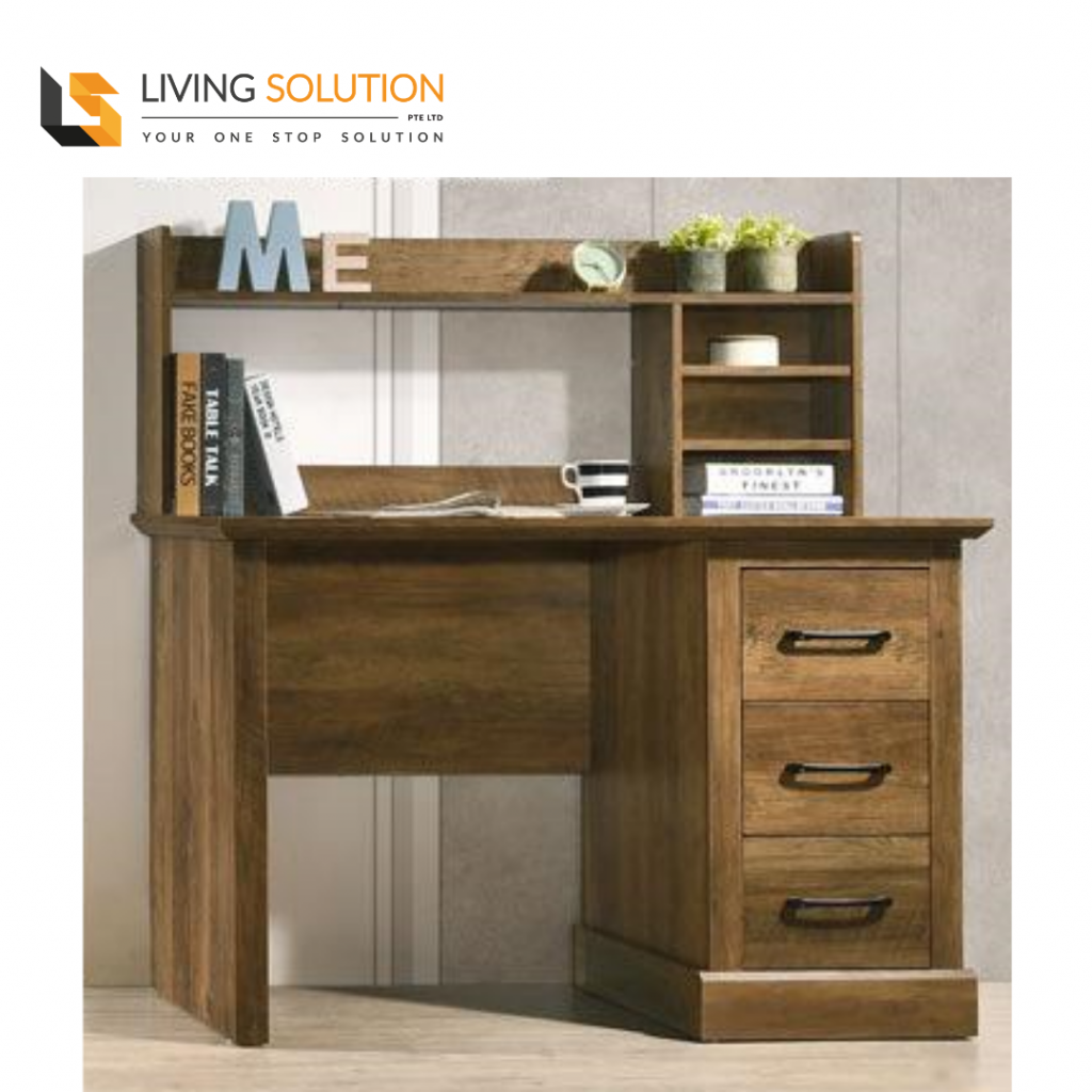 Baron Study Table - Living Solution Pte Ltd