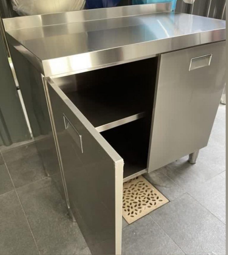 10 Basic Modular 304 Table Top 201 Welded Construction Stainless Steel ...