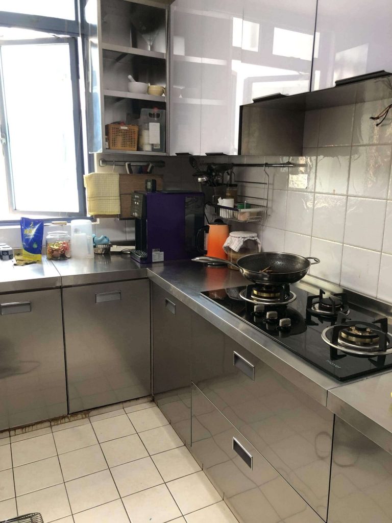 07 Customised Modular 304 Stainless Steel Kitchen Cabinet | Living Solution