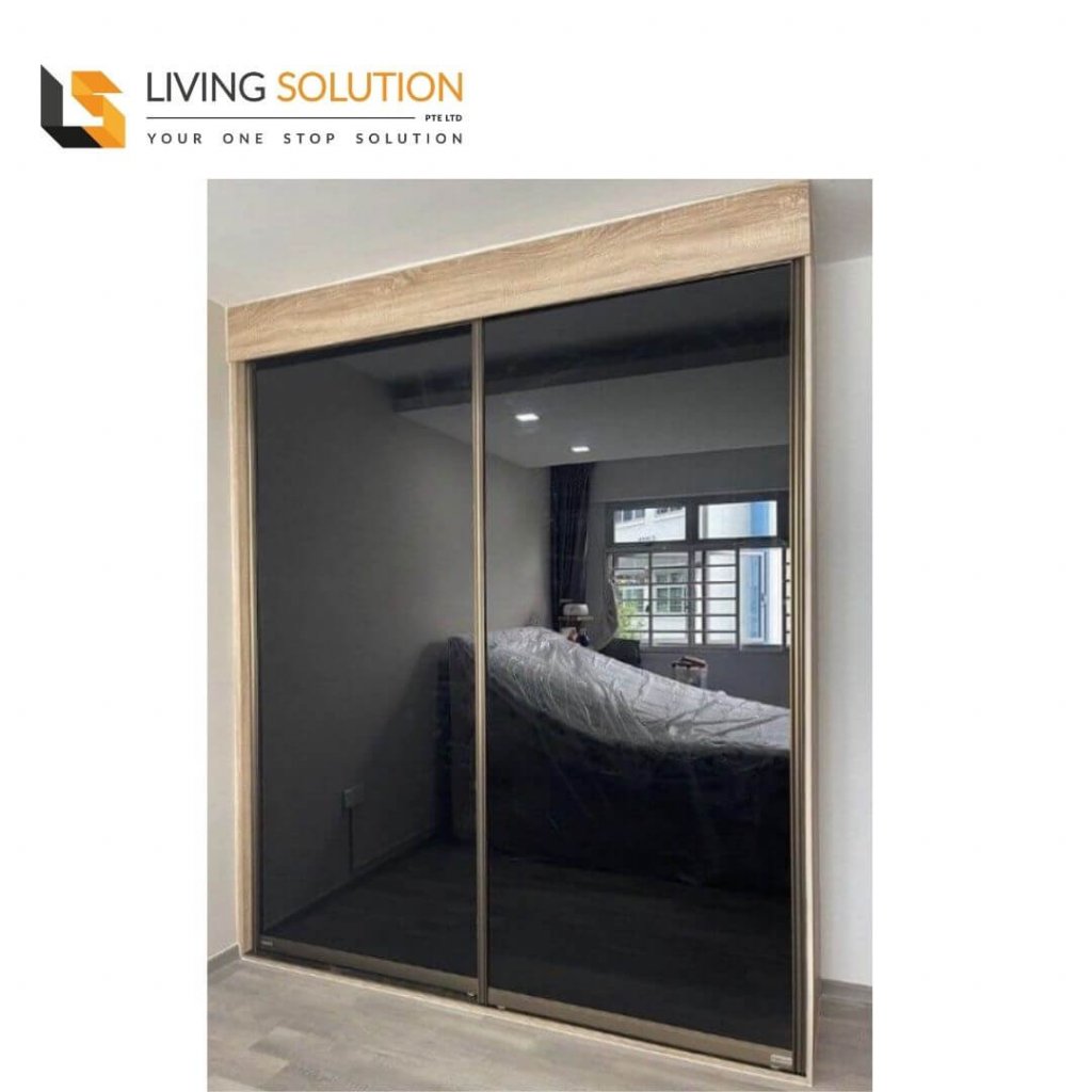 Custom Made Built in Wall System Sliding Door Wardrobe | Living Solution