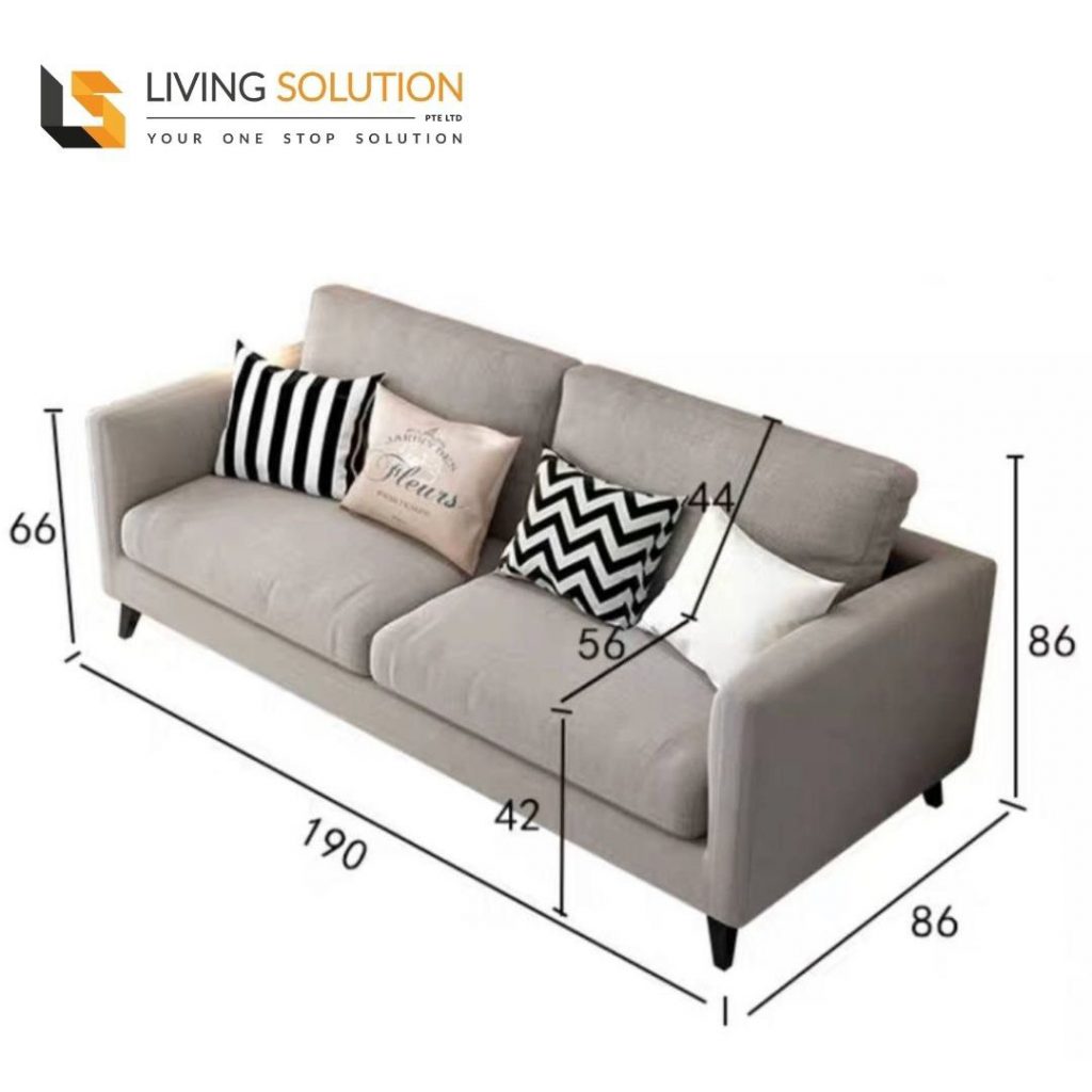 Ante Detachable Fabric Sofa - Shop Now - Living Solution