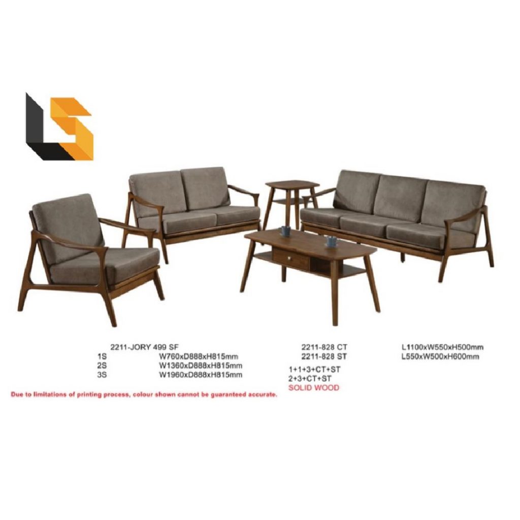 Wooden Sofa Set Singapore | Shop Wooden Sofas Set Online in Singapore ...