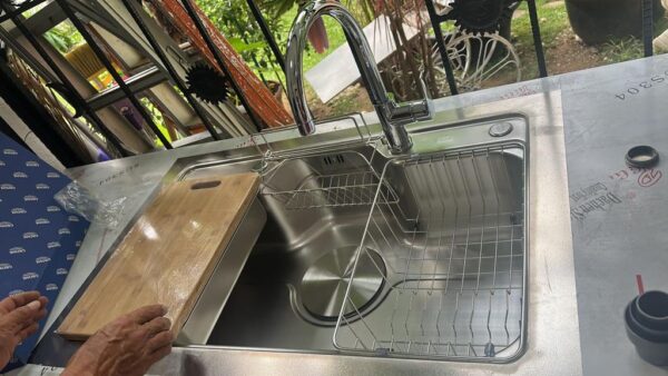 Dami II Japanese Style 3D Stainless Steel Kitchen Sink - Living ...