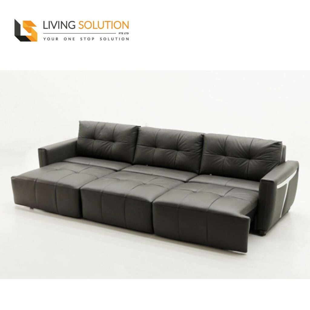 Ellio Electric Motorised Leather or Fabric Sofa | Living Solution