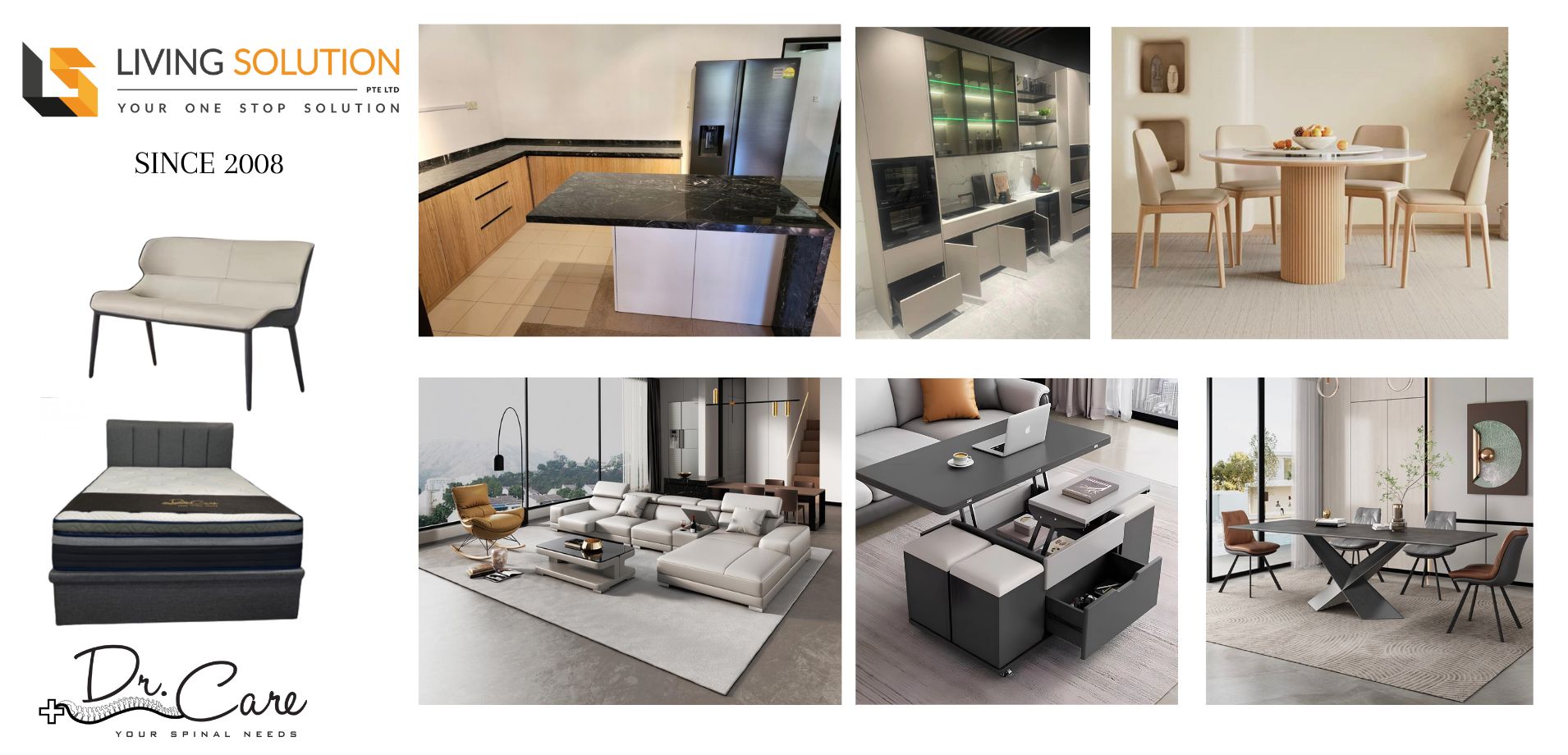 Living Solution | Furniture Shop Singapore | Furniture & Kitchen Cabinets