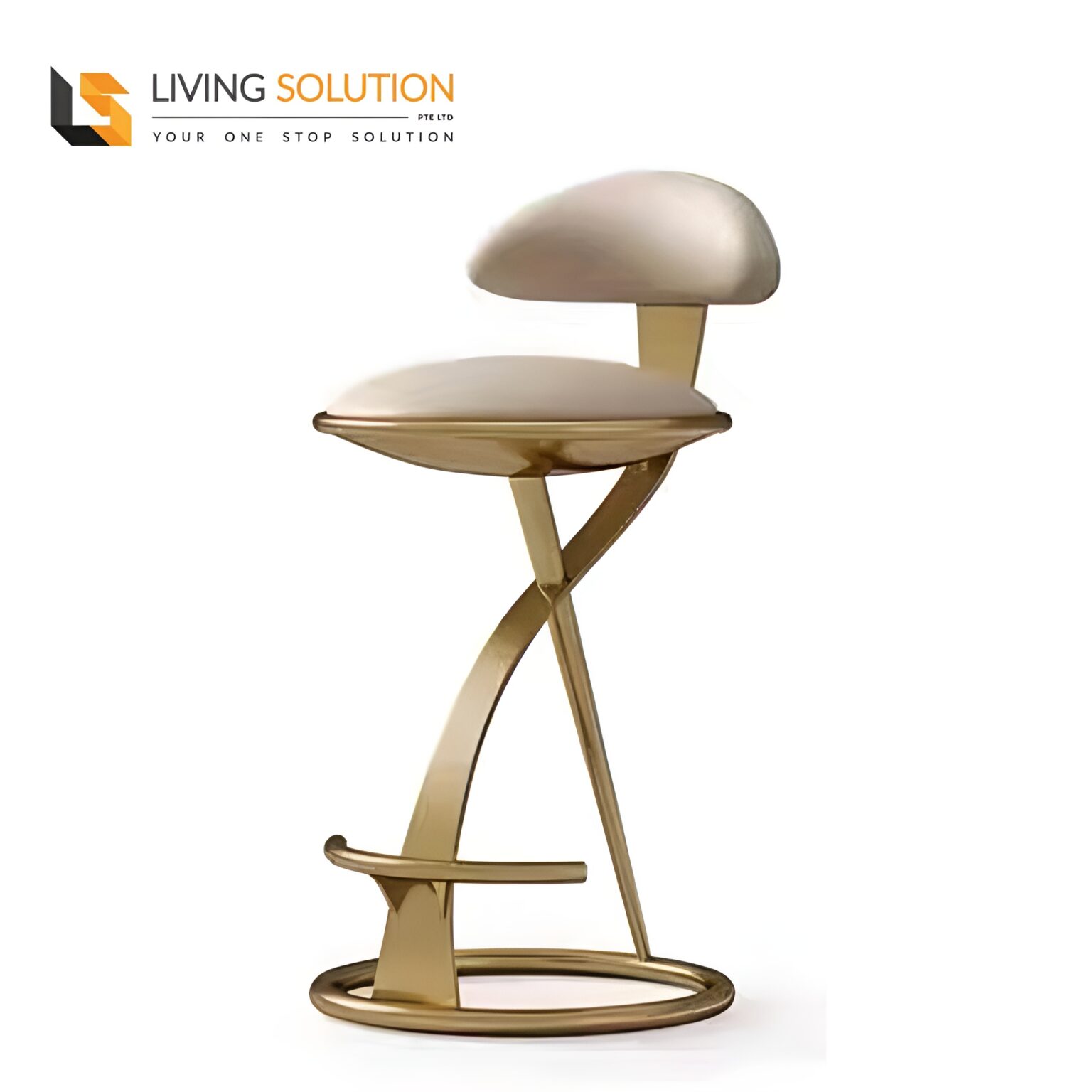 Blair Bar Stool - Living Solution Pte Ltd