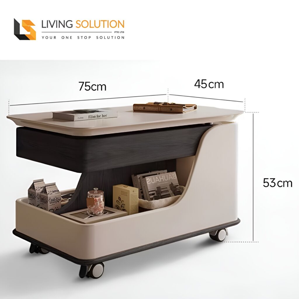 Multi Functional Coffee Table to Dining Table | Living Solution