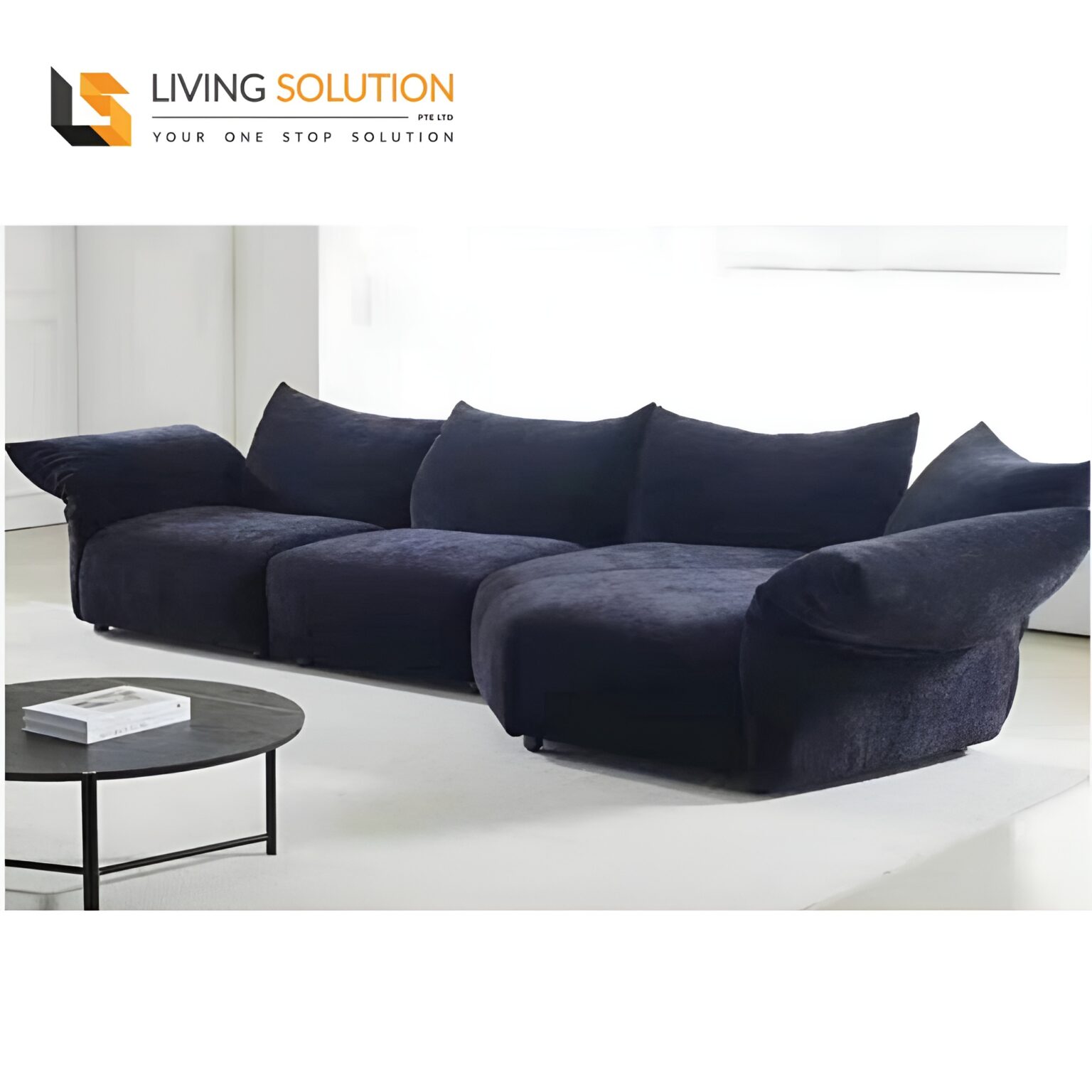 Oren Curve Sofa - Order Online in Singapore - Living Solution
