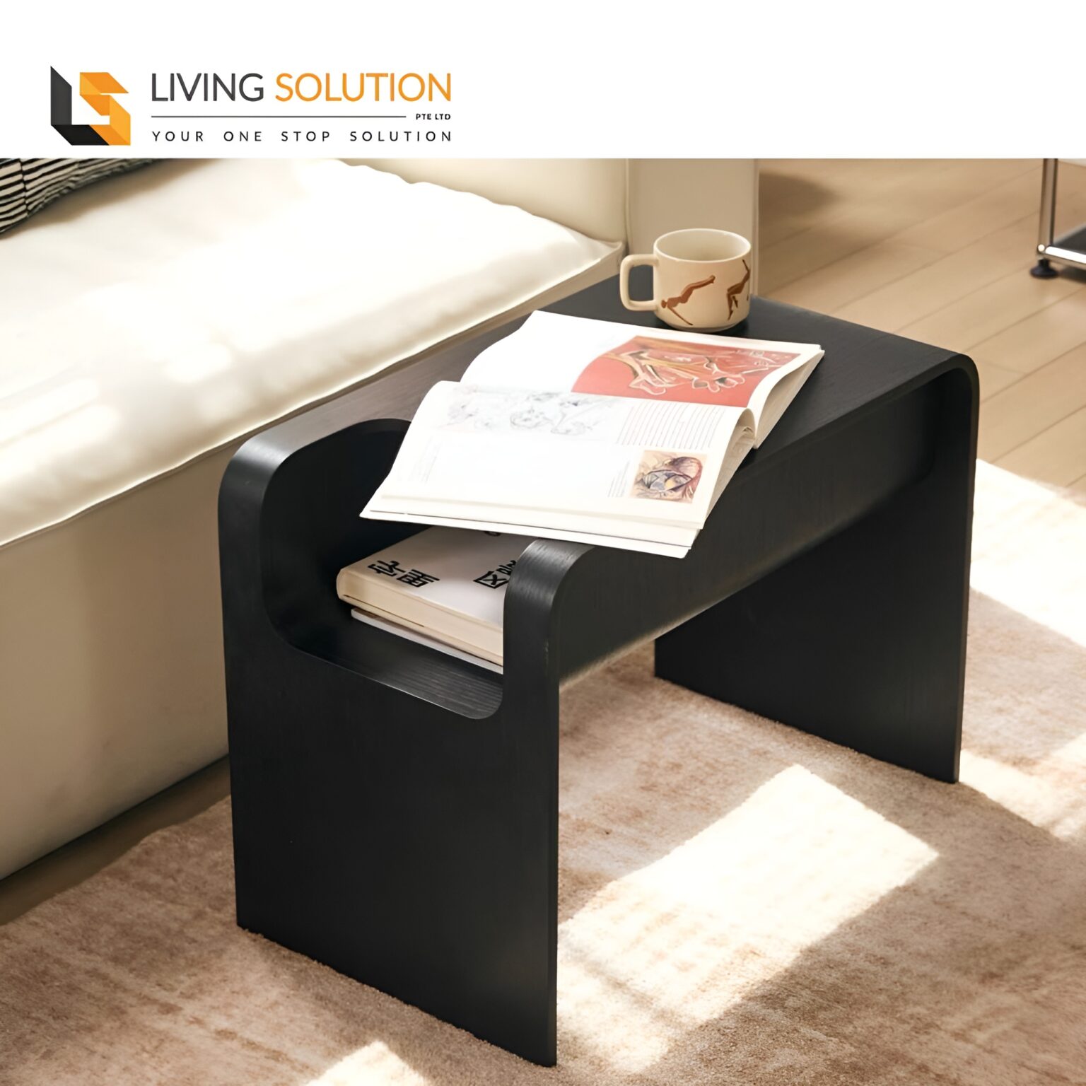 Freya Coffee Table - Living Solution Pte Ltd