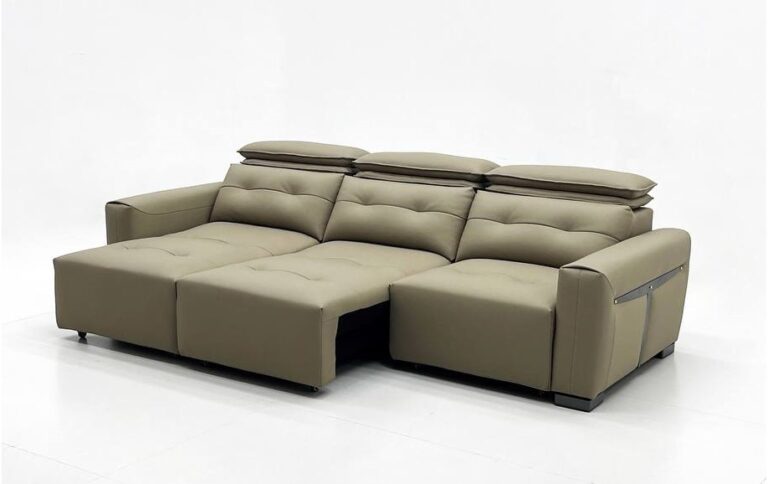 Alessia Electric Remote Control Leather or Fabric Sofa - Order Online ...