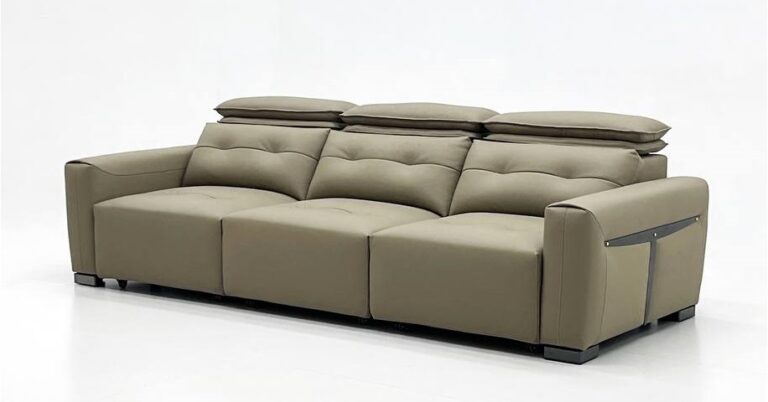 Alessia Electric Remote Control Leather or Fabric Sofa - Order Online ...