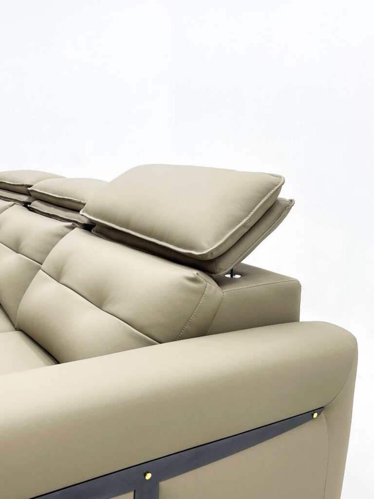 Alessia Electric Remote Control Leather or Fabric Sofa - Order Online ...