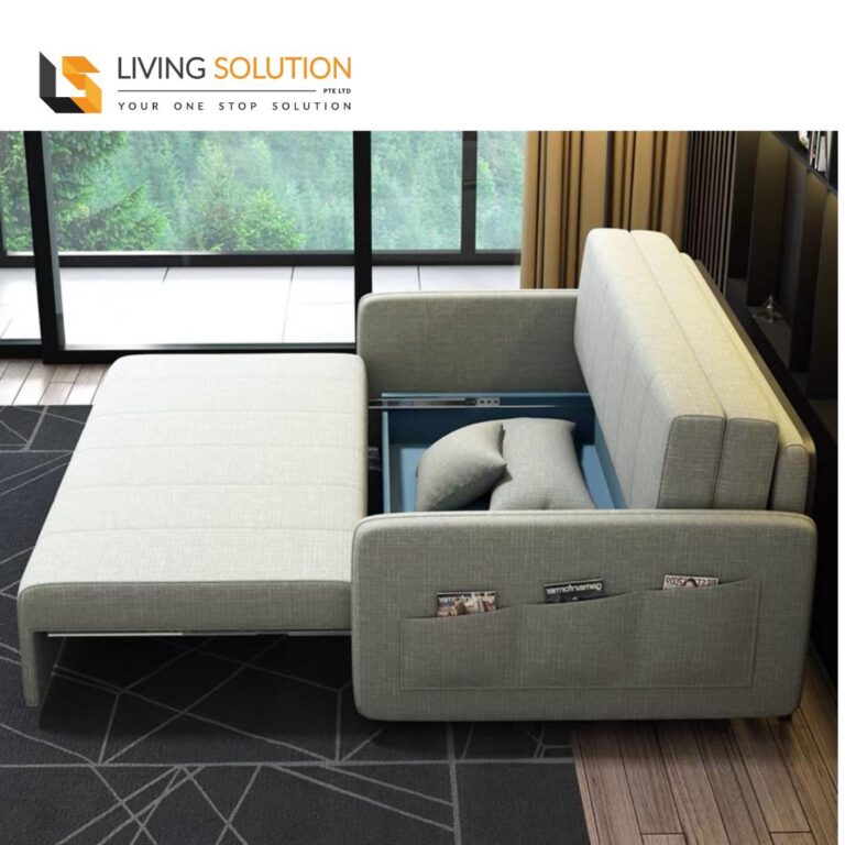 Devin Sofa Bed with Storage | Sofa Bed | Living Solution Singapore