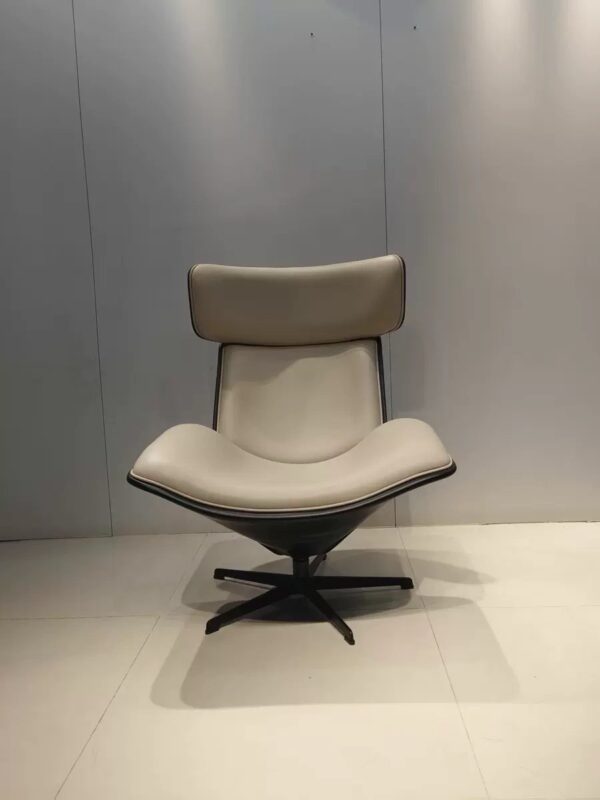 Alex Swivel Lounge Chair Relax Chair with ottoman - Living Solution Pte Ltd