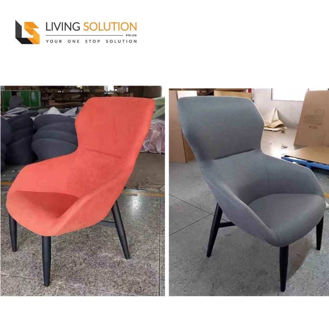 Ganis Lounger Relax Chair - Living Solution Pte Ltd