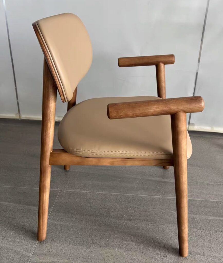 Walter Ash Wood Dining Chair - Living Solution Pte Ltd