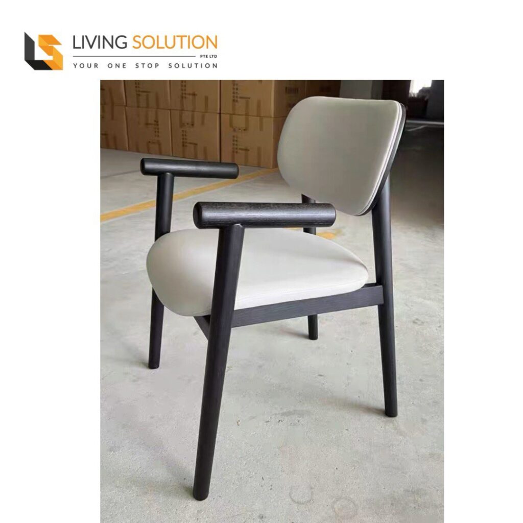 Walter Ash Wood Dining Chair - Living Solution Pte Ltd