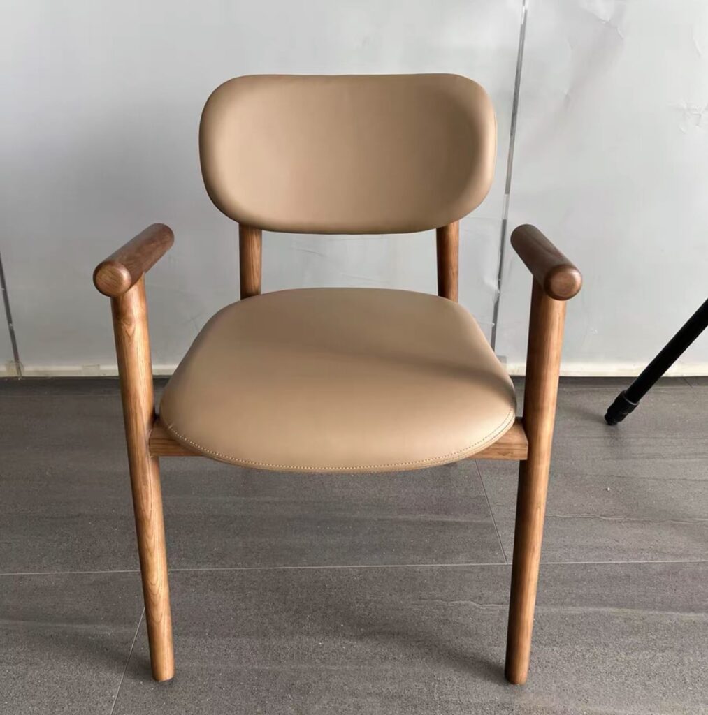 Walter Ash Wood Dining Chair - Living Solution Pte Ltd