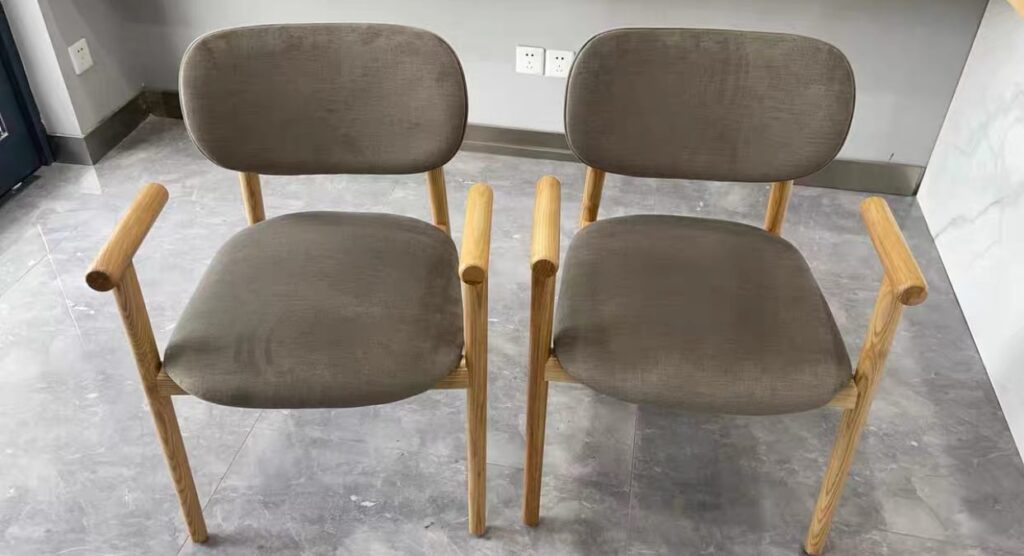 Walter Ash Wood Dining Chair - Living Solution Pte Ltd