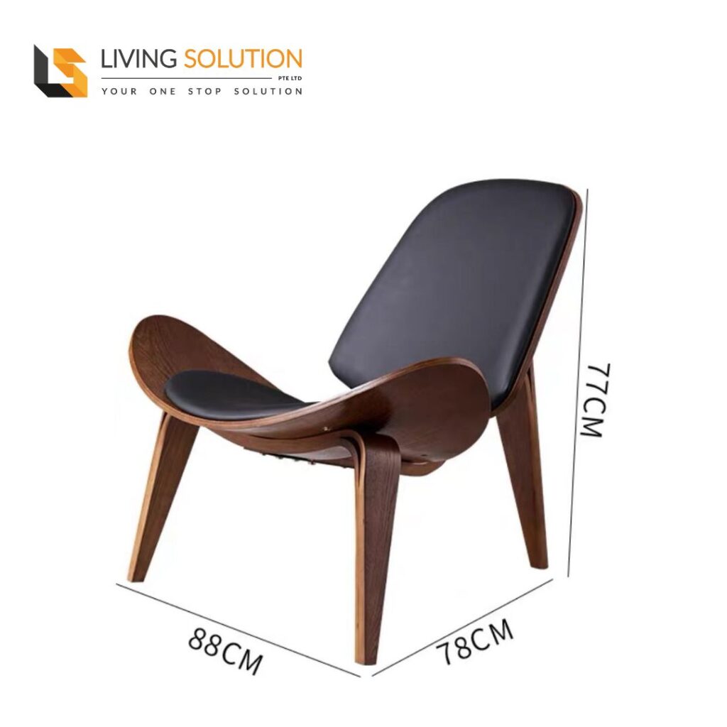 Alwin Lounge Chair Relax Chair - Living Solution Pte Ltd