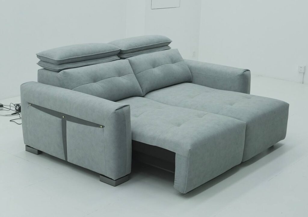 Alessia Electric Remote Control Leather or Fabric Sofa - Order Online ...
