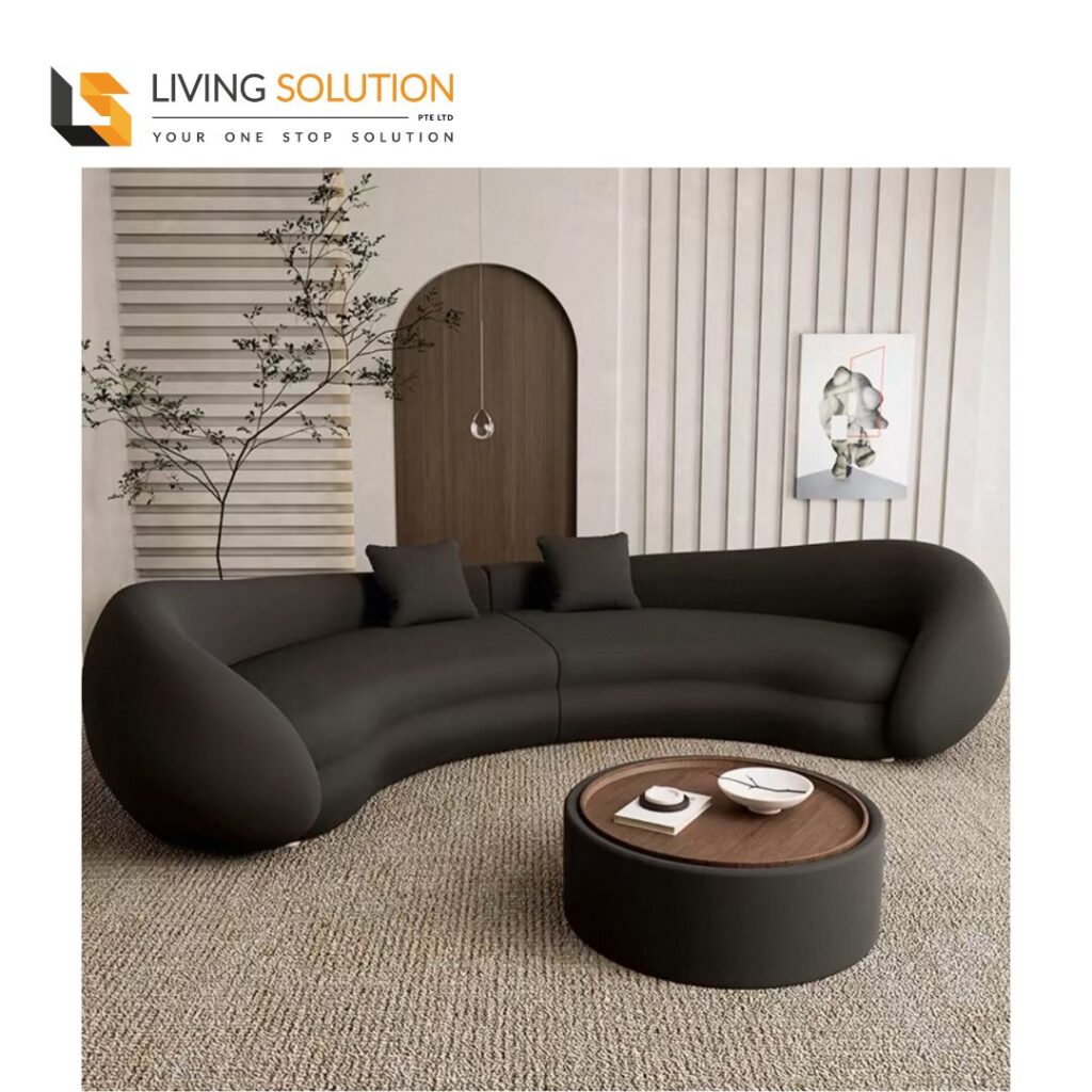 Tova Curve Sofa - Order Online in Singapore - Living Solution