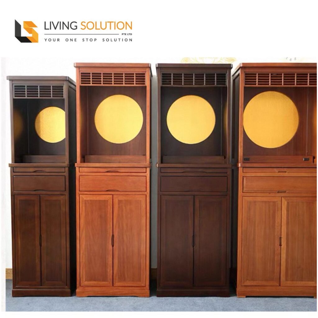 Altar Table 06A (Teak Wood) - Living Solution Pte Ltd